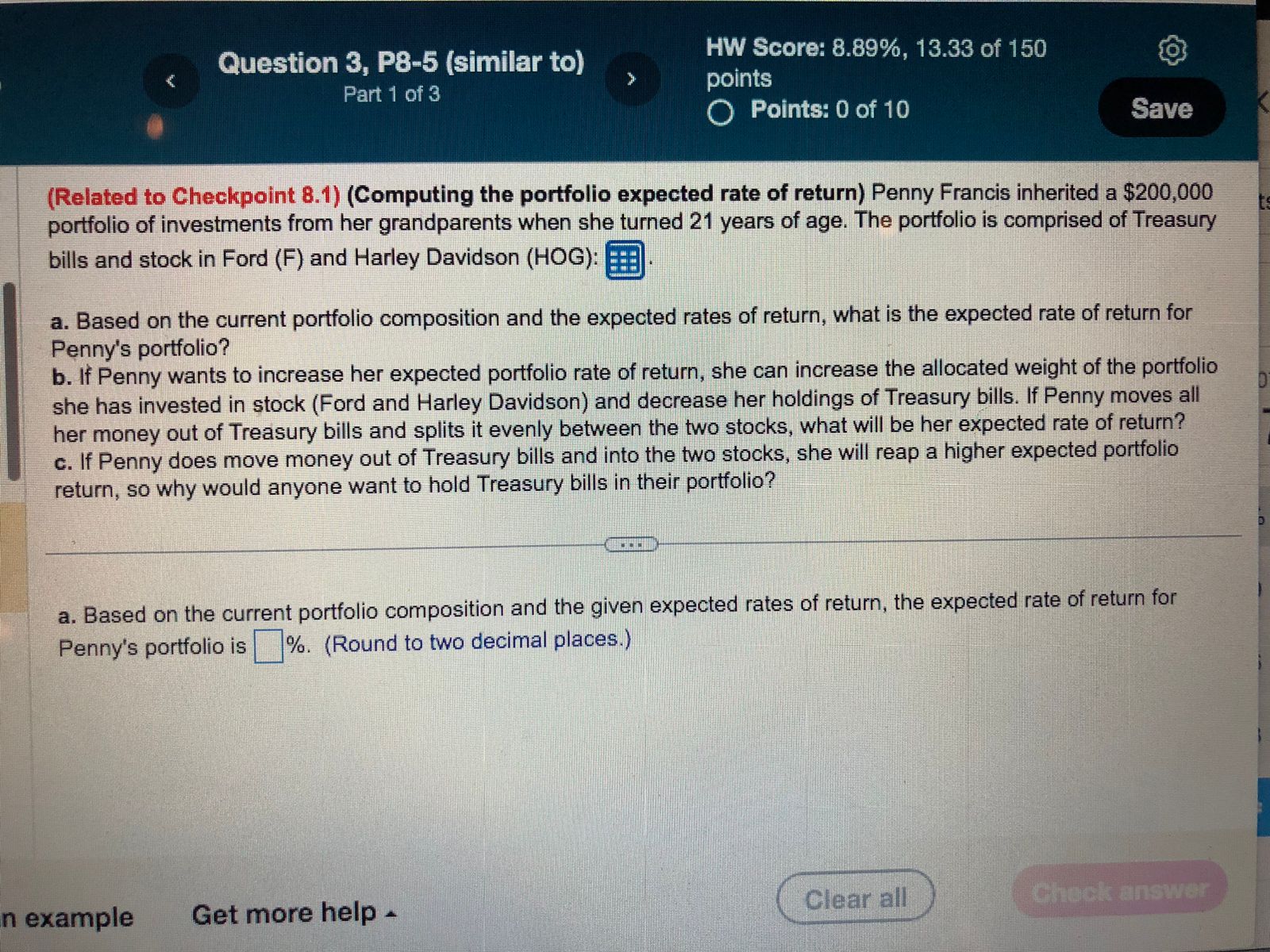 Solved Data table(Related to Checkpoint 8.1) (Computing the | Chegg.com