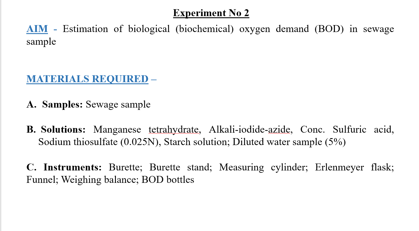 Solved Q. On the basis of experiment write the principles | Chegg.com