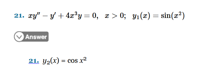 Solved In each of Problems 18 through 22, use the method of | Chegg.com