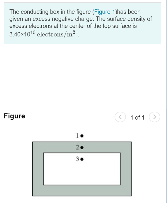 Solved Part A What is the electric field strength E1E1E_1 at | Chegg.com