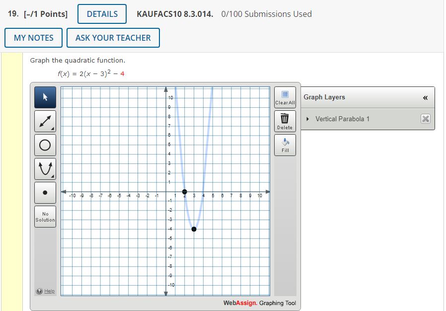 Solved -/1 Points] KAUFACS10 8.3.014. 0/100 Submissions Used | Chegg.com