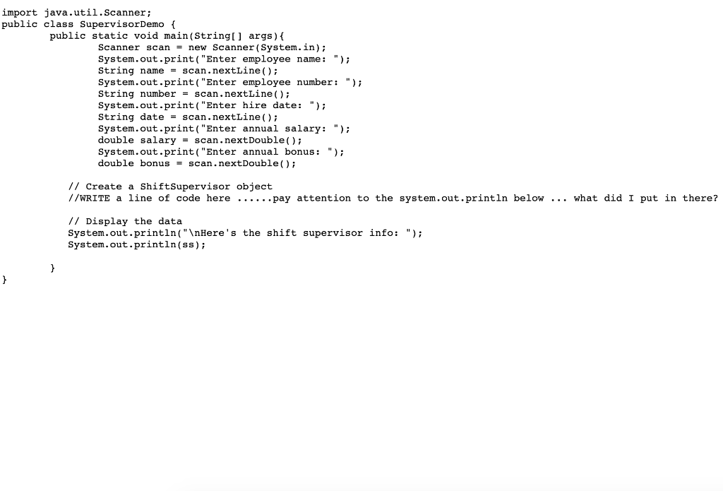 Solved Design a class named Employee. The class should keep | Chegg.com