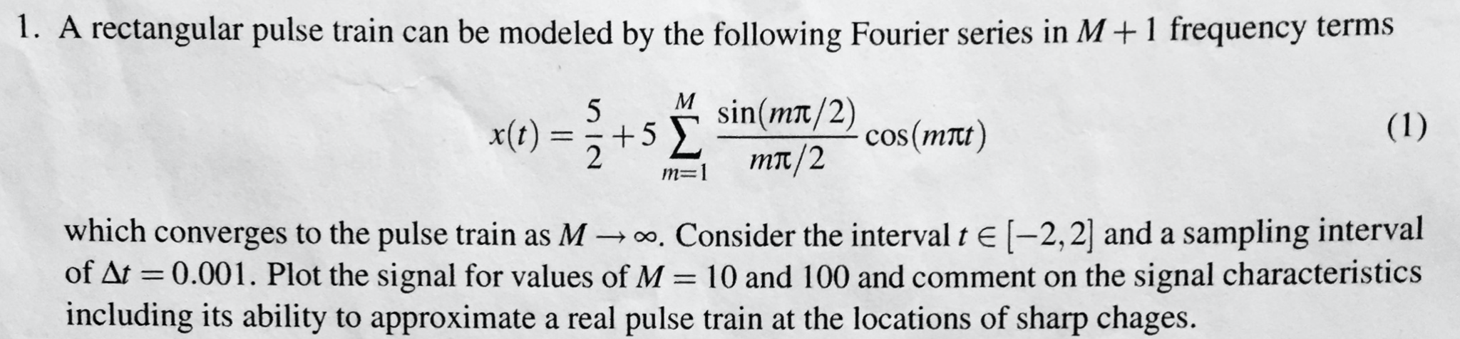 Submit your answers with Matlab code with proper | Chegg.com