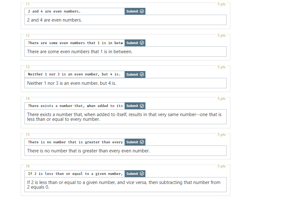 Symbolizations in FOL Please use the following | Chegg.com