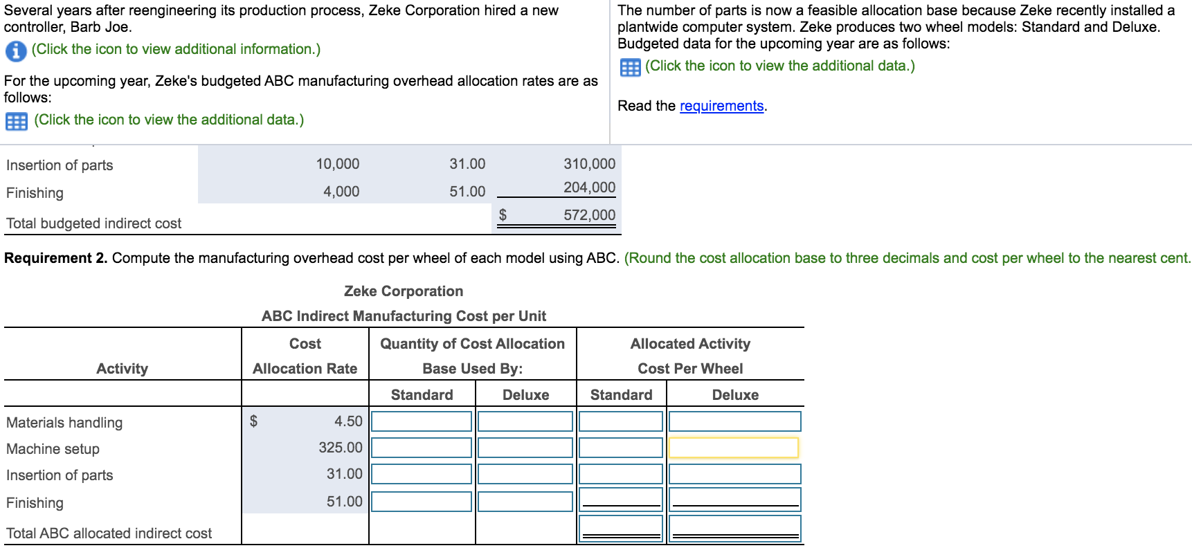Solved Several years after reengineering its production | Chegg.com