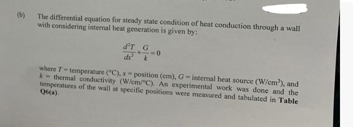 Solved The differential equation for steady state condition | Chegg.com
