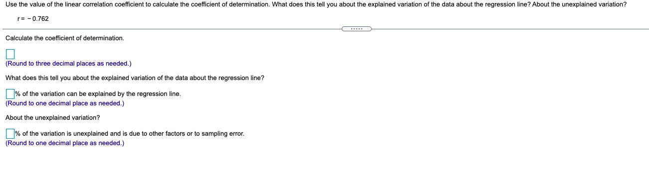Solved Use the value of the linear correlation coefficient | Chegg.com