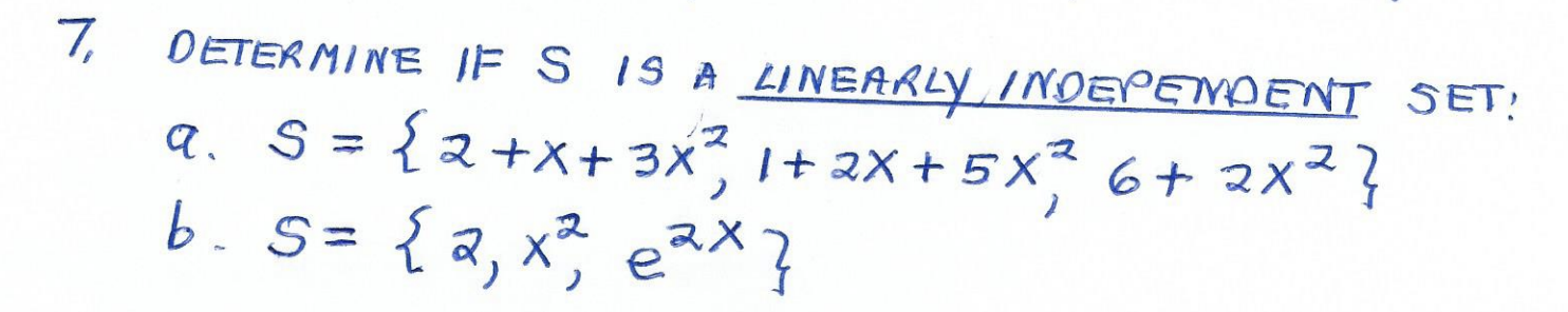 Solved Linear Algebra I need help ASAP with clear | Chegg.com