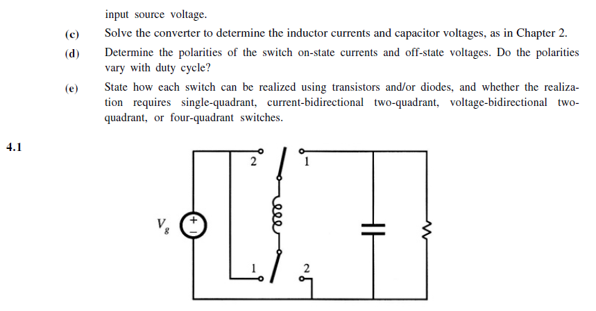 Solved In Problems 4.1 to 4.6, the input voltage V, is dc | Chegg.com