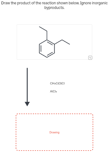 Solved Draw the product of the reaction shown below. Ignore | Chegg.com