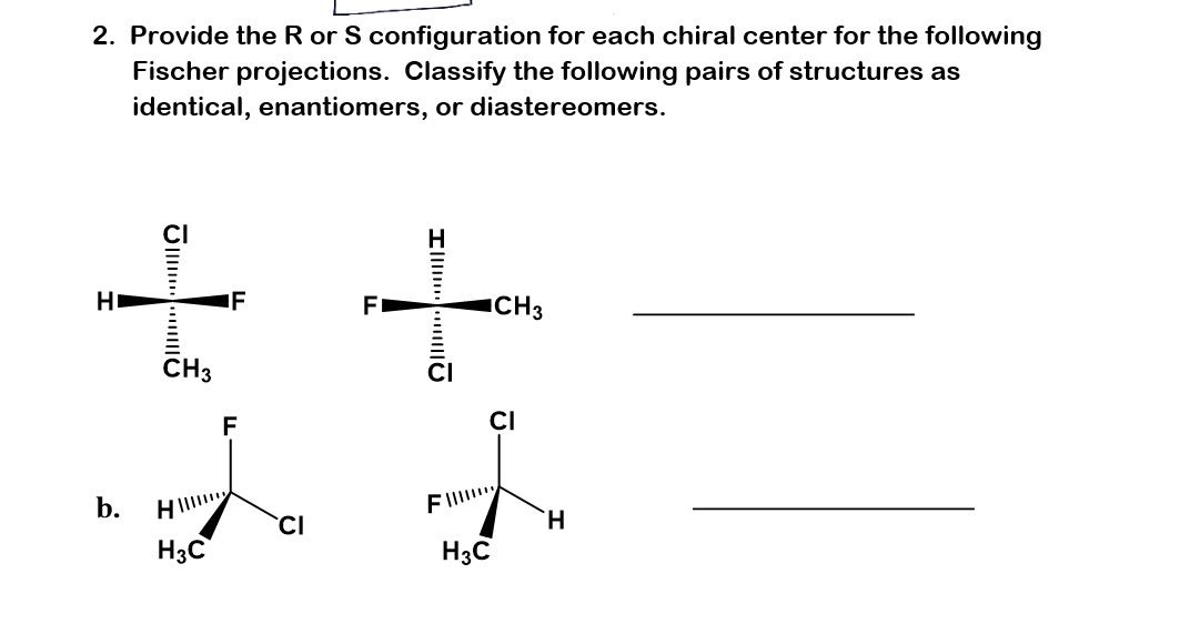 Solved Classify the following pairs of structures as | Chegg.com