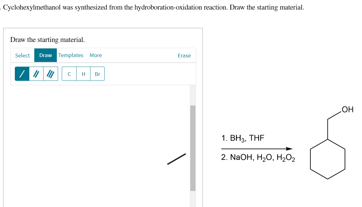 Solved Cyclohexylmethanol was synthesized from the | Chegg.com