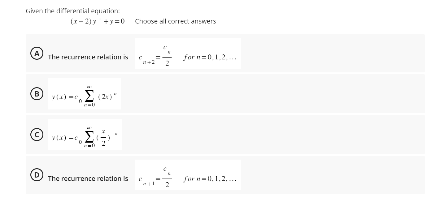 Solved PLEASE SELECT ALL THE CORRECT CHOICES QUESTIONS MAY | Chegg.com
