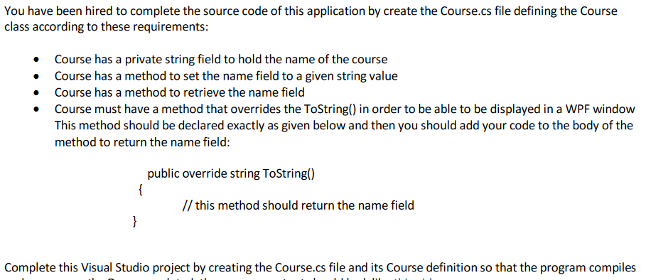 Solved Creating classes using coding, please help. | Chegg.com