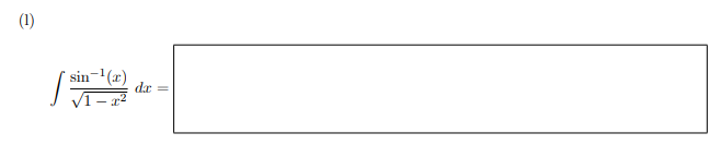 Solved Evaluate the follwing indefinit integrals. No credit | Chegg.com