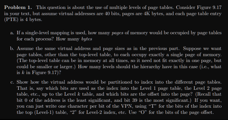 Solved Problem 1. This question is about the use of multiple | Chegg.com