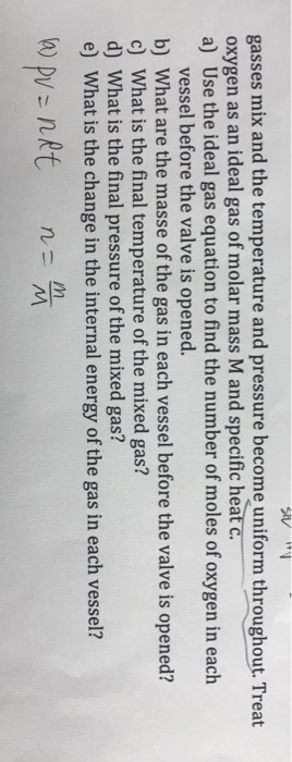 Solved 3. Two thermally insulated vessels are connected by a | Chegg.com