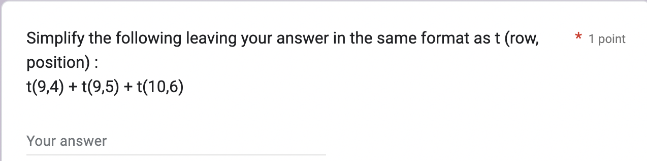 Solved Simplify the following leaving your answer in the | Chegg.com