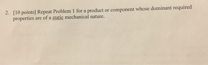 Solved 2. [10 points] Repeat Problem 1 for a product or | Chegg.com