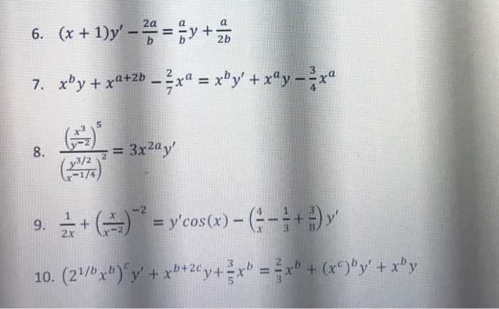 Solved Rearrange the first order linear differential | Chegg.com