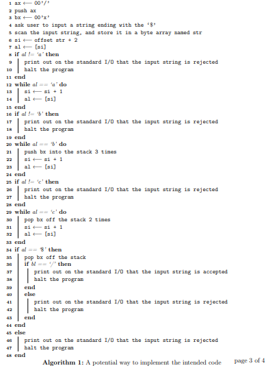 Write a simple program in the 8086 assembly language | Chegg.com