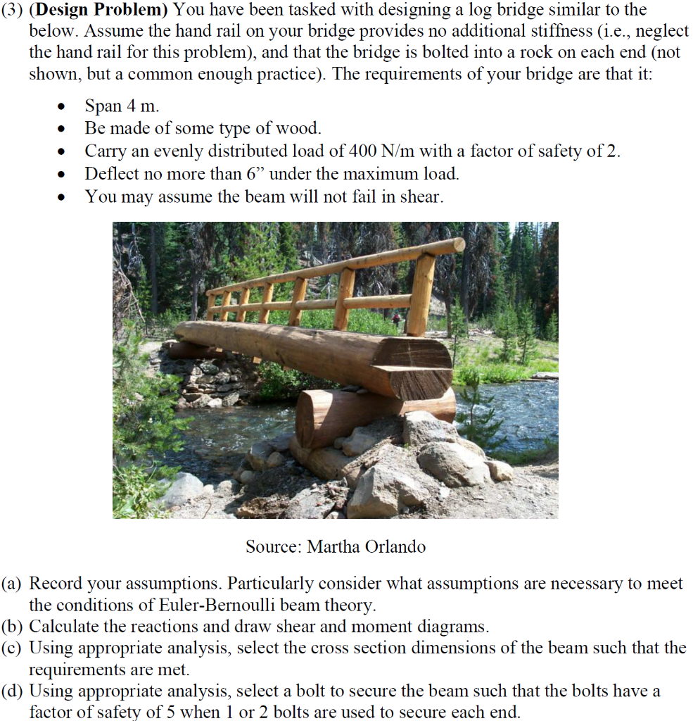 Solved (3) (Design Problem) Y ou have been tasked with | Chegg.com