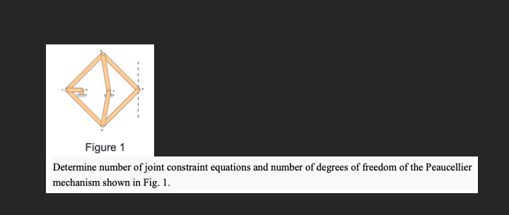 Solved Determine number of joint constraint equations and | Chegg.com