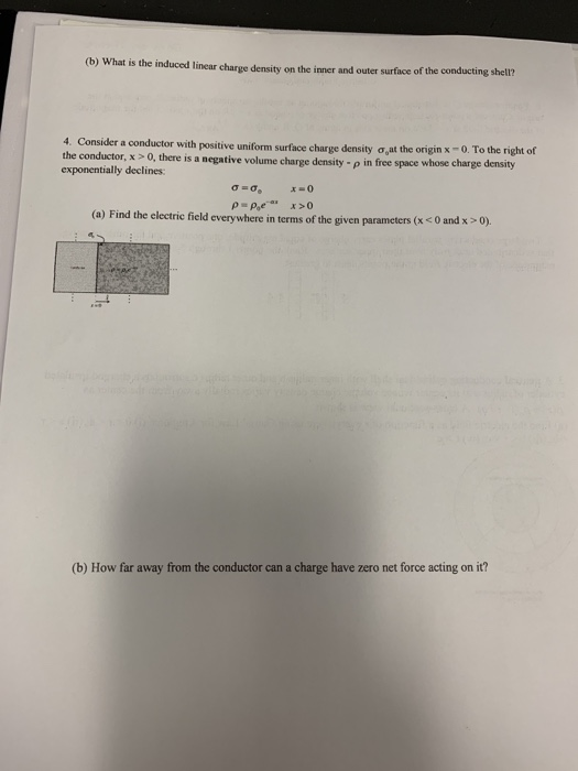 Solved 3. A neutral conducting cylindrical shell with inner | Chegg.com