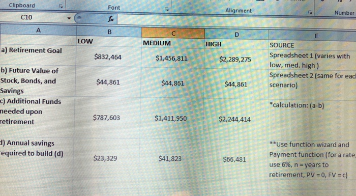 Solved These pictures are for the retirement lab. Could you | Chegg.com