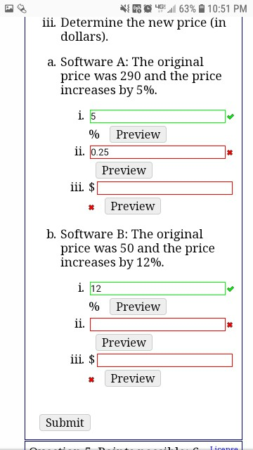 Solved a software company is raising the prices on all of | Chegg.com