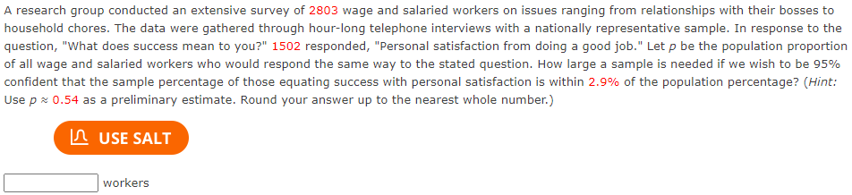 Solved A research group conducted an extensive survey of | Chegg.com