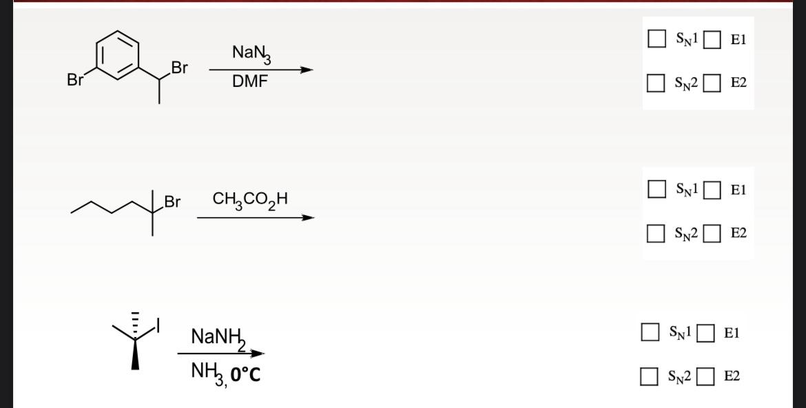 Solved DMF3NaN3 CH3CO2H NH3,0∘CNaNHEtOHCH3CH2ONaHOH | Chegg.com