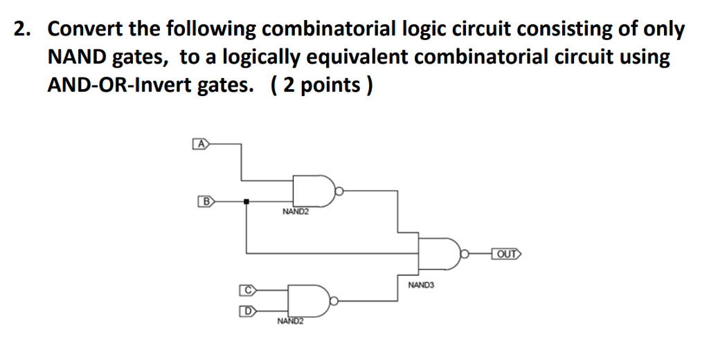 Solved Convert the following combinatorial logic circuit | Chegg.com