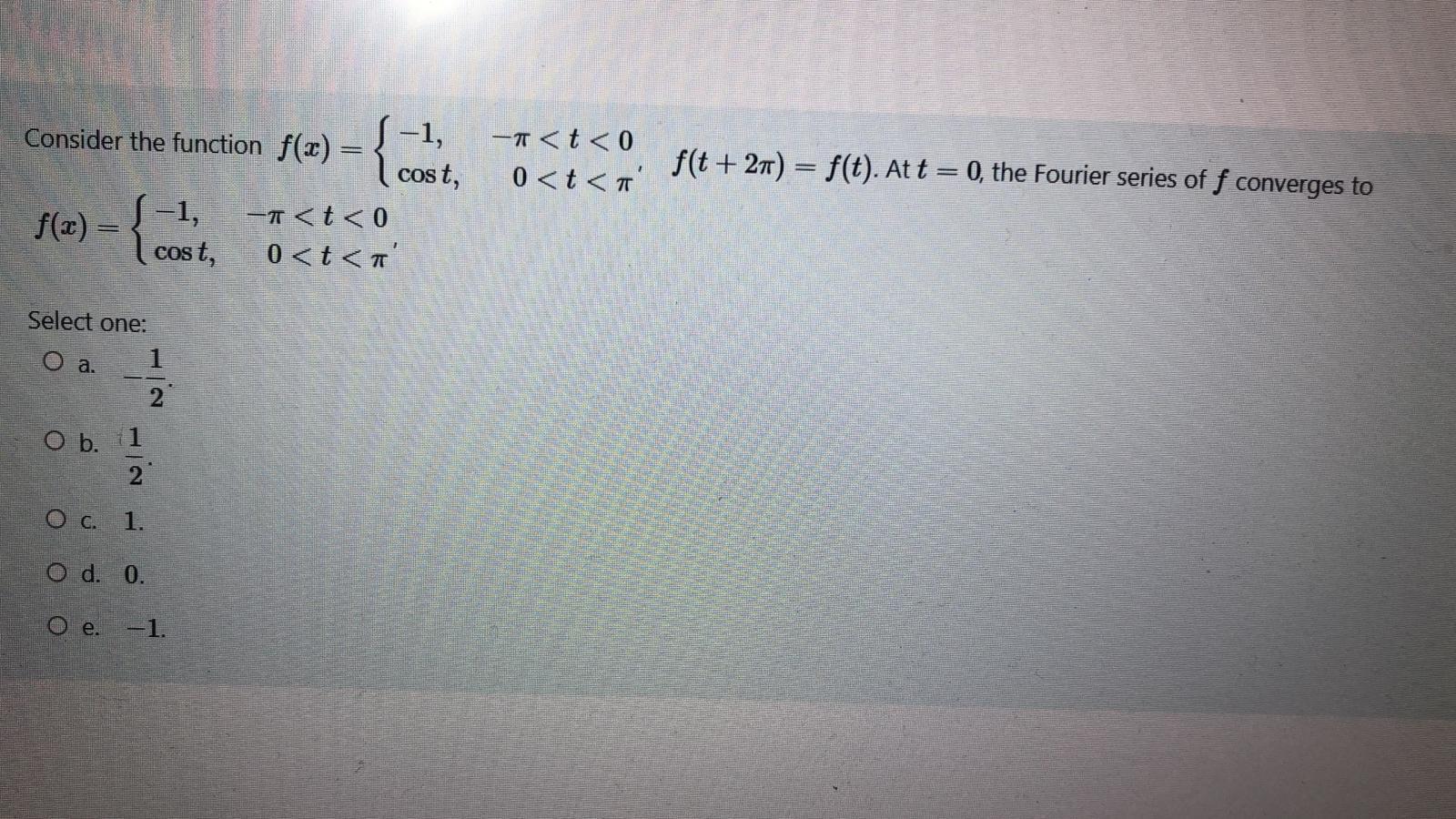 Solved xam. Consider the initial value problem 2y" + y + 3y | Chegg.com