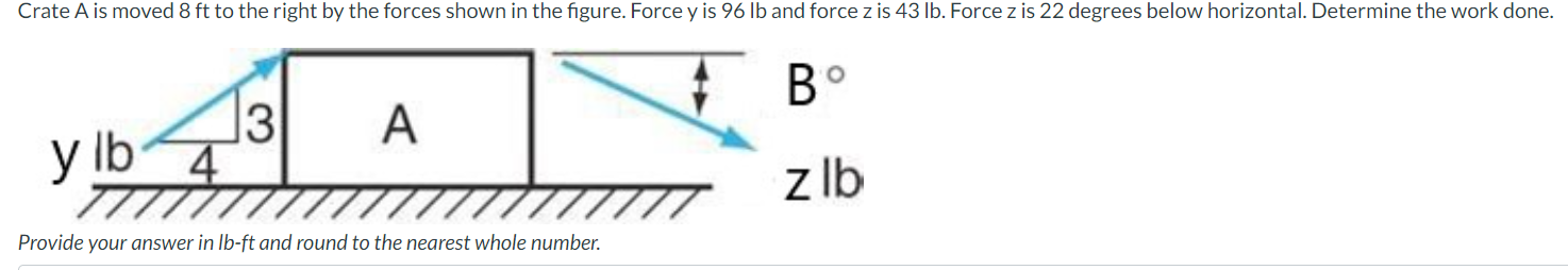 Solved Provide your answer in lb-ft and round to the nearest | Chegg.com