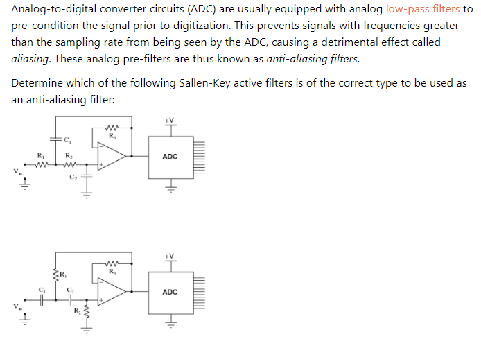 Solved Analog-to-digital converter circuits (ADC) are | Chegg.com