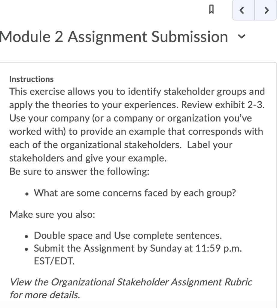 Solved a Module 2 Assignment Submission Instructions | Chegg.com