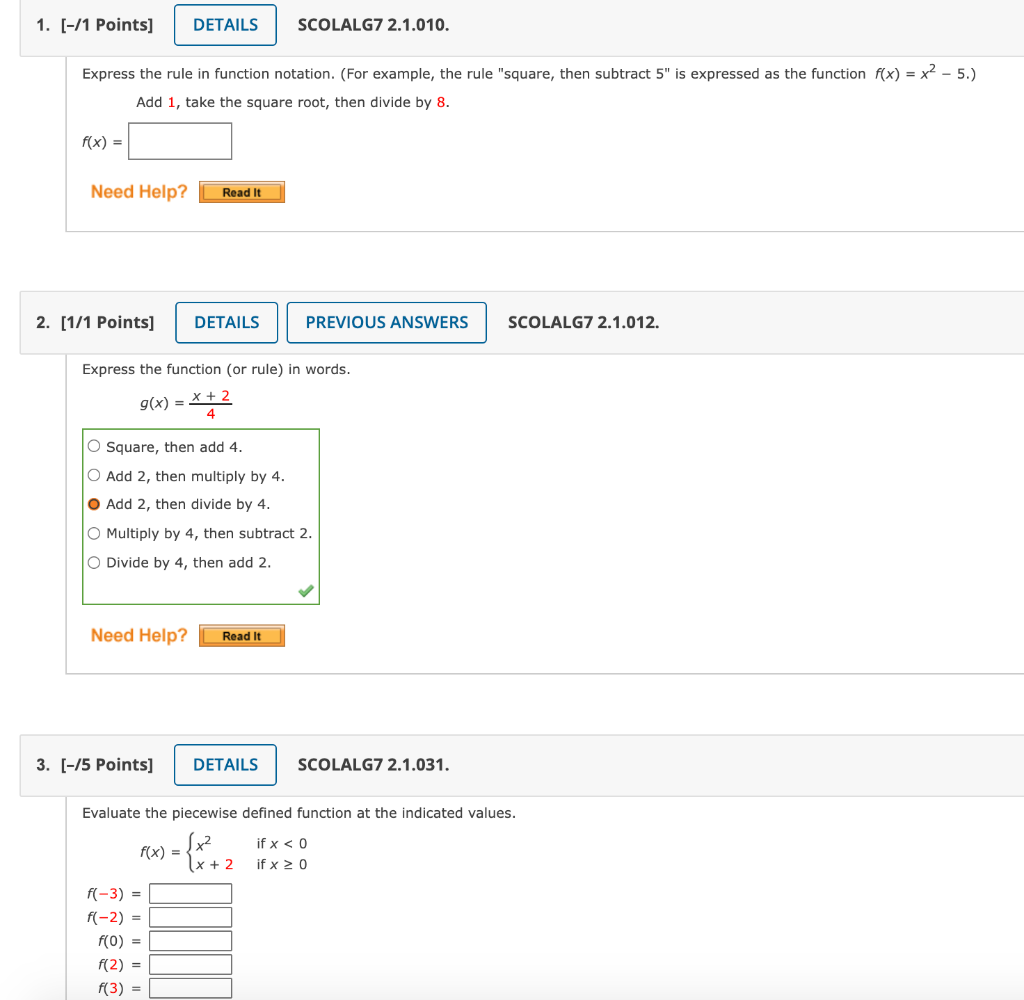 Solved 1. [-/1 Points] DETAILS SCOLALG7 2.1.010. Express the | Chegg.com