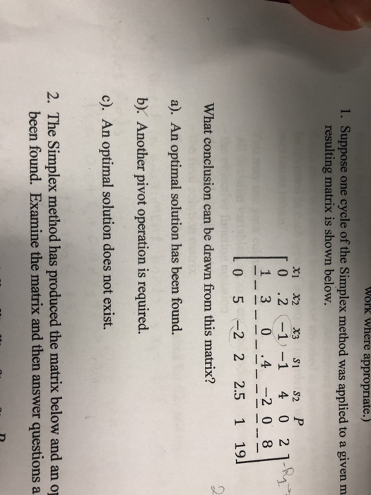 Solved Work where appropriate.) 1. Suppose one cycle of the | Chegg.com