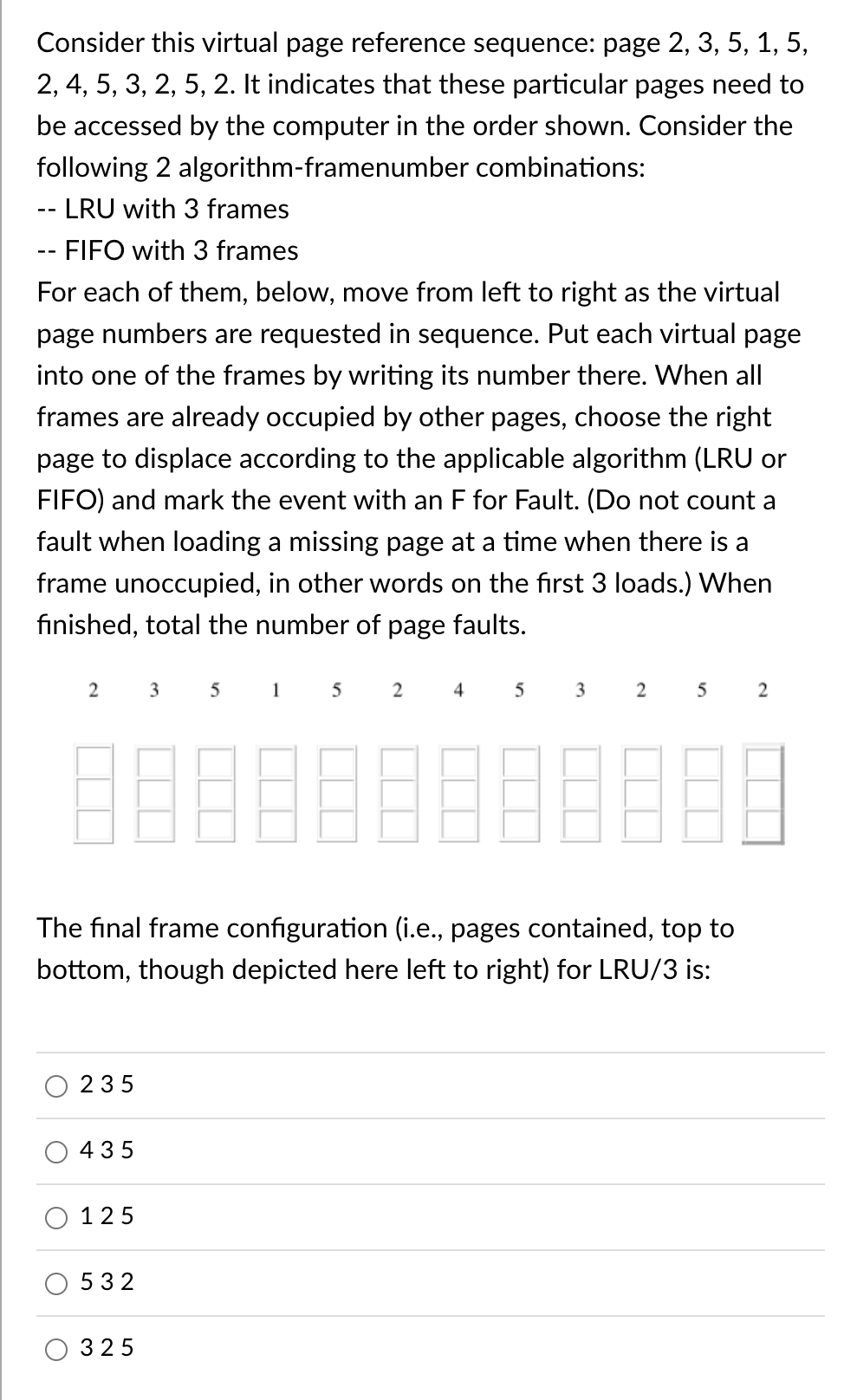 Solved Consider this virtual page reference sequence: page | Chegg.com