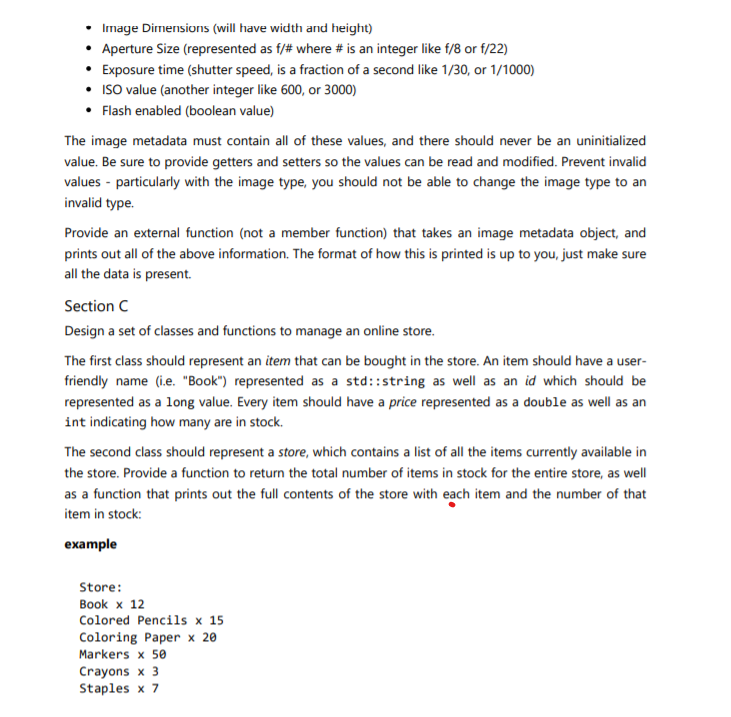 The next two projects will focus on developing the | Chegg.com