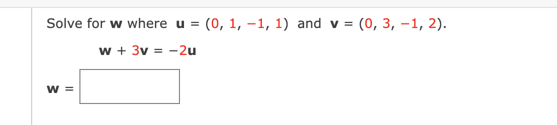 Solved Write v as a linear combination of u1, U2, and u3, if | Chegg.com