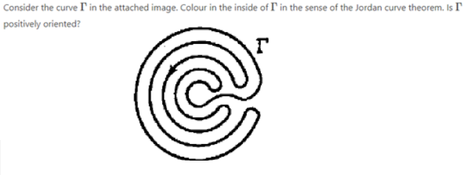Solved Consider the curve l' in the attached image. Colour | Chegg.com