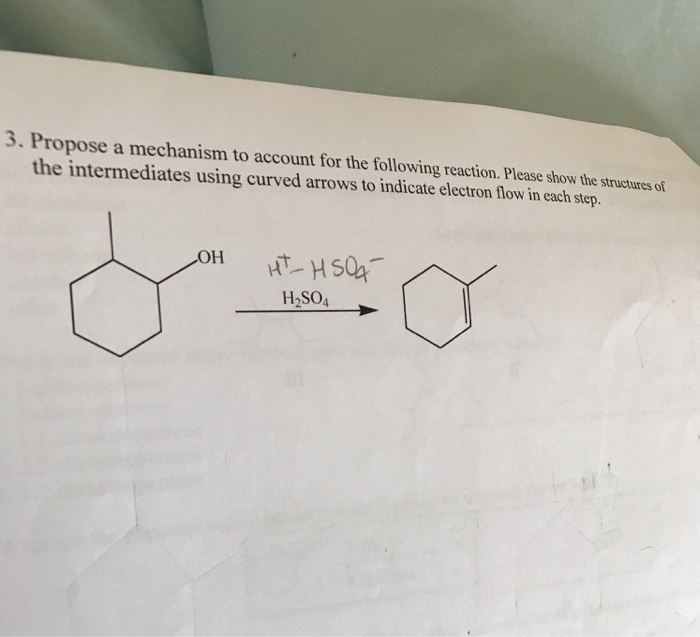 Solved Propose a mechanism to account for the following | Chegg.com