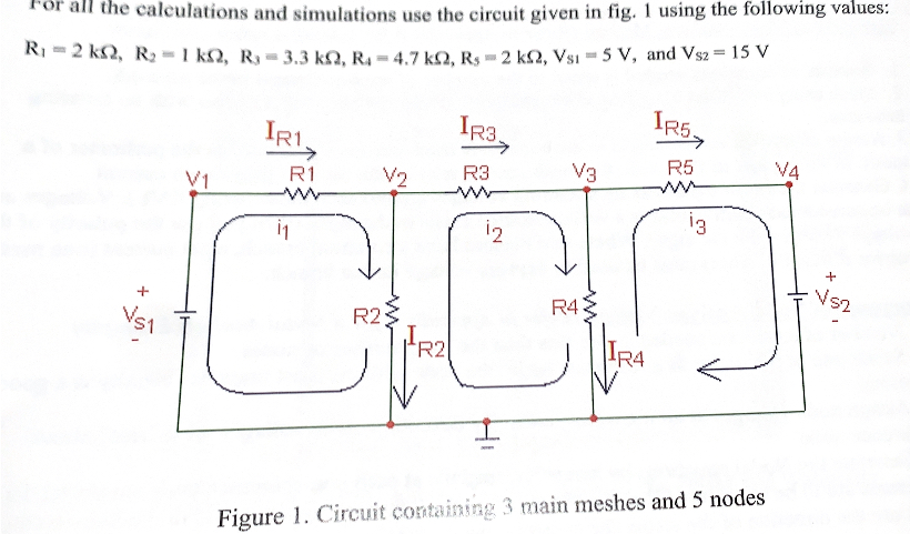 Solved Find the node voltage V4 and apply KCL to write the | Chegg.com