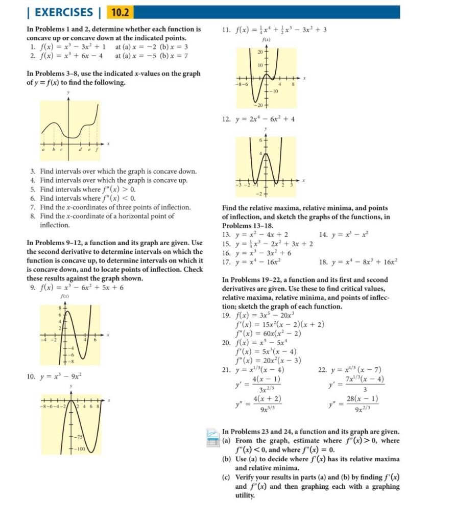 Solved | EXERCISES 10.2 In Problems 1 and 2, determine | Chegg.com
