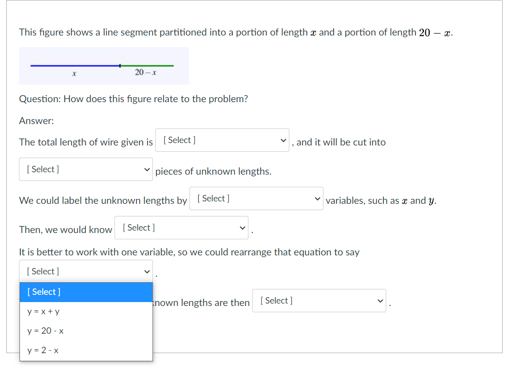 Solved This Figure Shows A Line Segment Partitioned Into A 