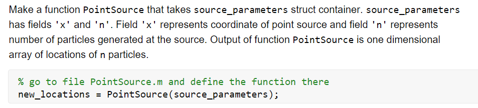 Solved Make a function PointSource that takes | Chegg.com