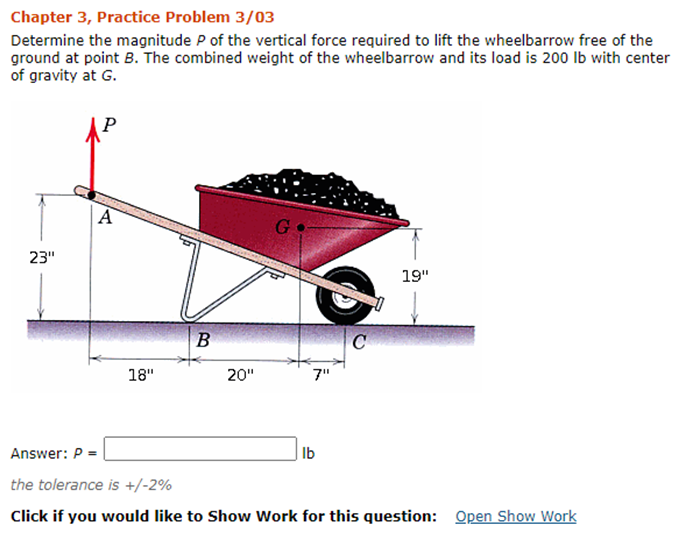 Solved Chapter 3, Practice Problem 3/03 Determine the | Chegg.com