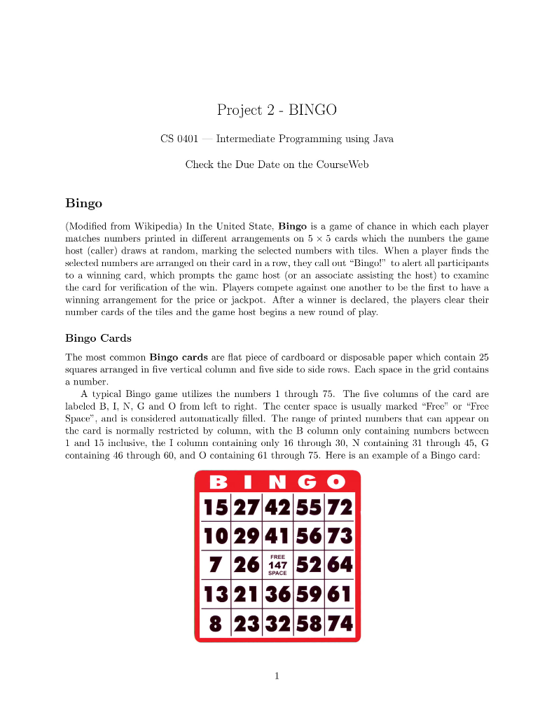 Java project, need help writing the main class(Part | Chegg.com
